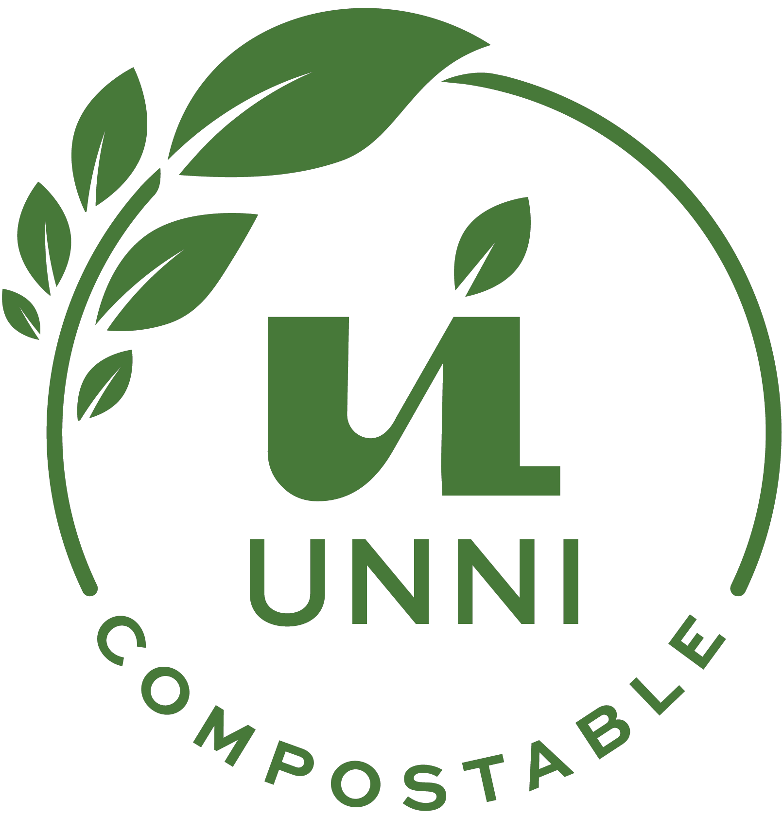 8 Gallon, 30 Liter, Compostable Bags with Handles